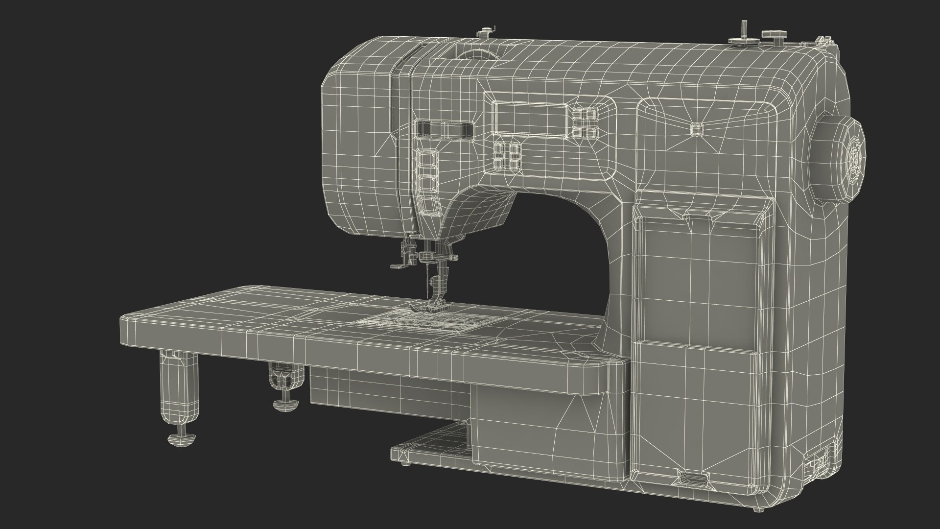 Heavy Duty Computerised Sewing Machine 3D - TurboSquid 2096396