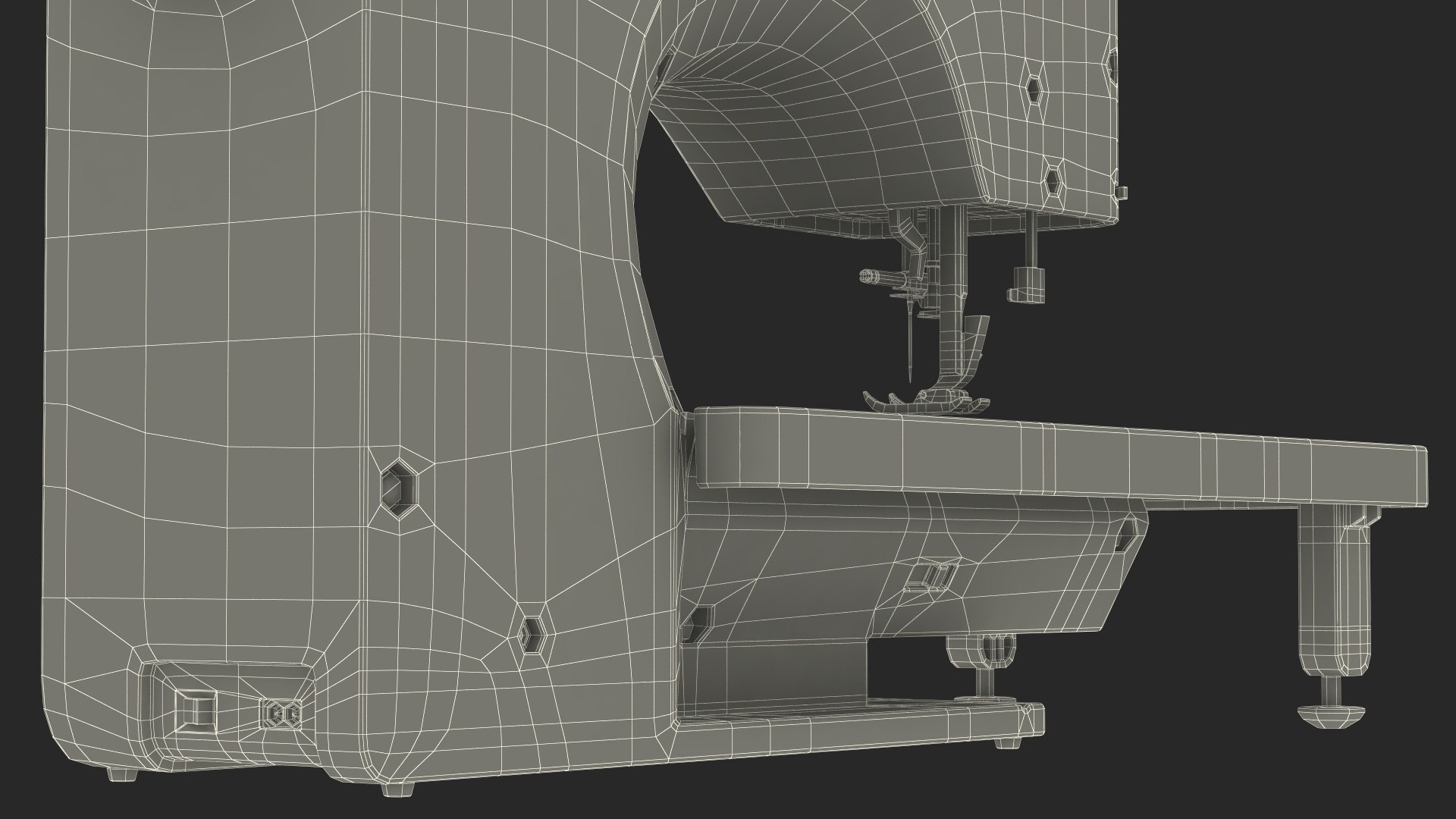 Heavy Duty Computerised Sewing Machine 3D - TurboSquid 2096396
