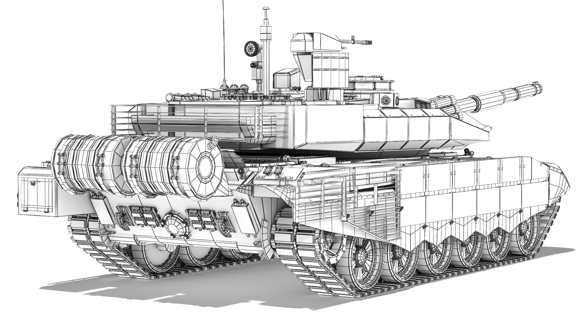 3D Tank T-90SM 2020 - TurboSquid 2185177