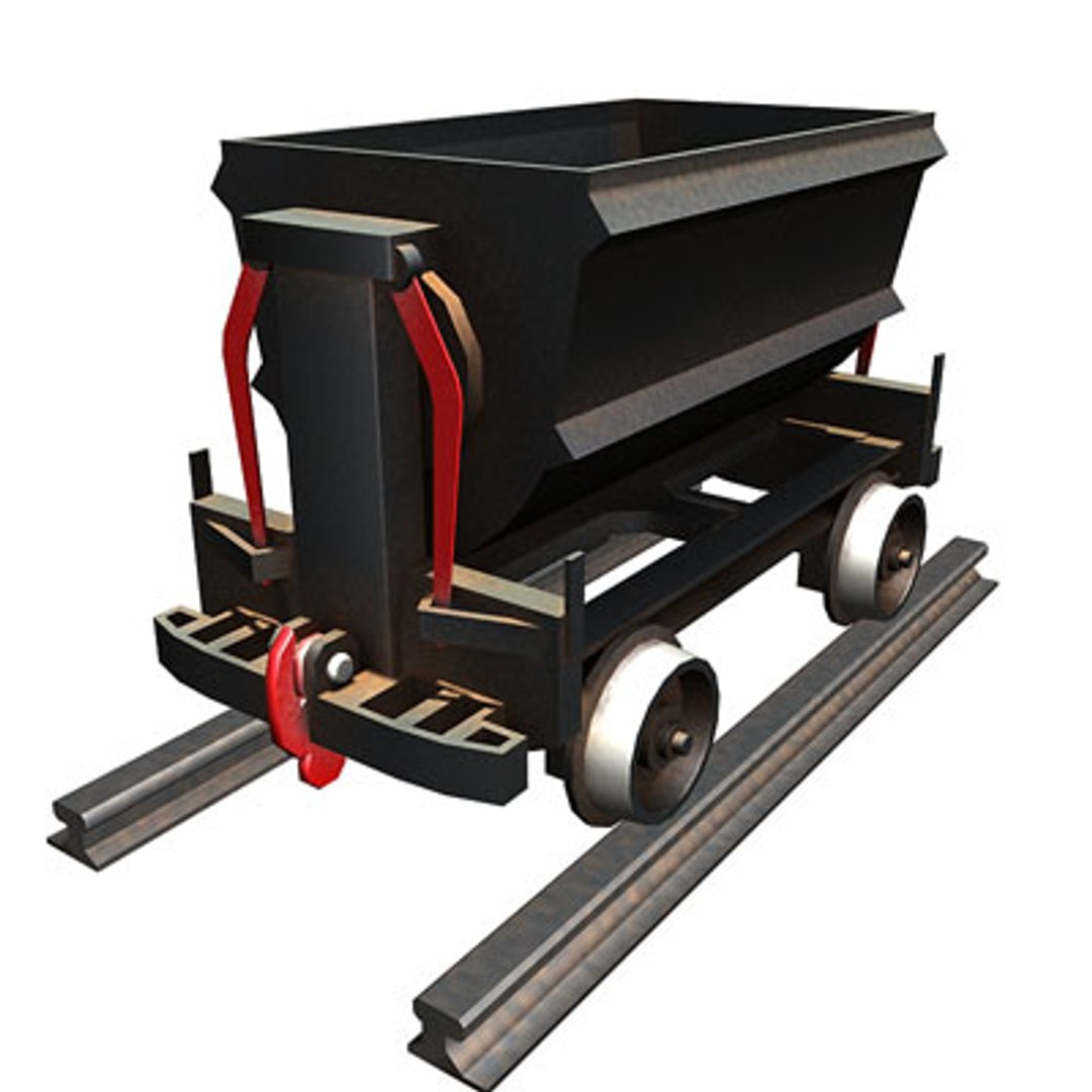 3d Model Of Ready Minecart