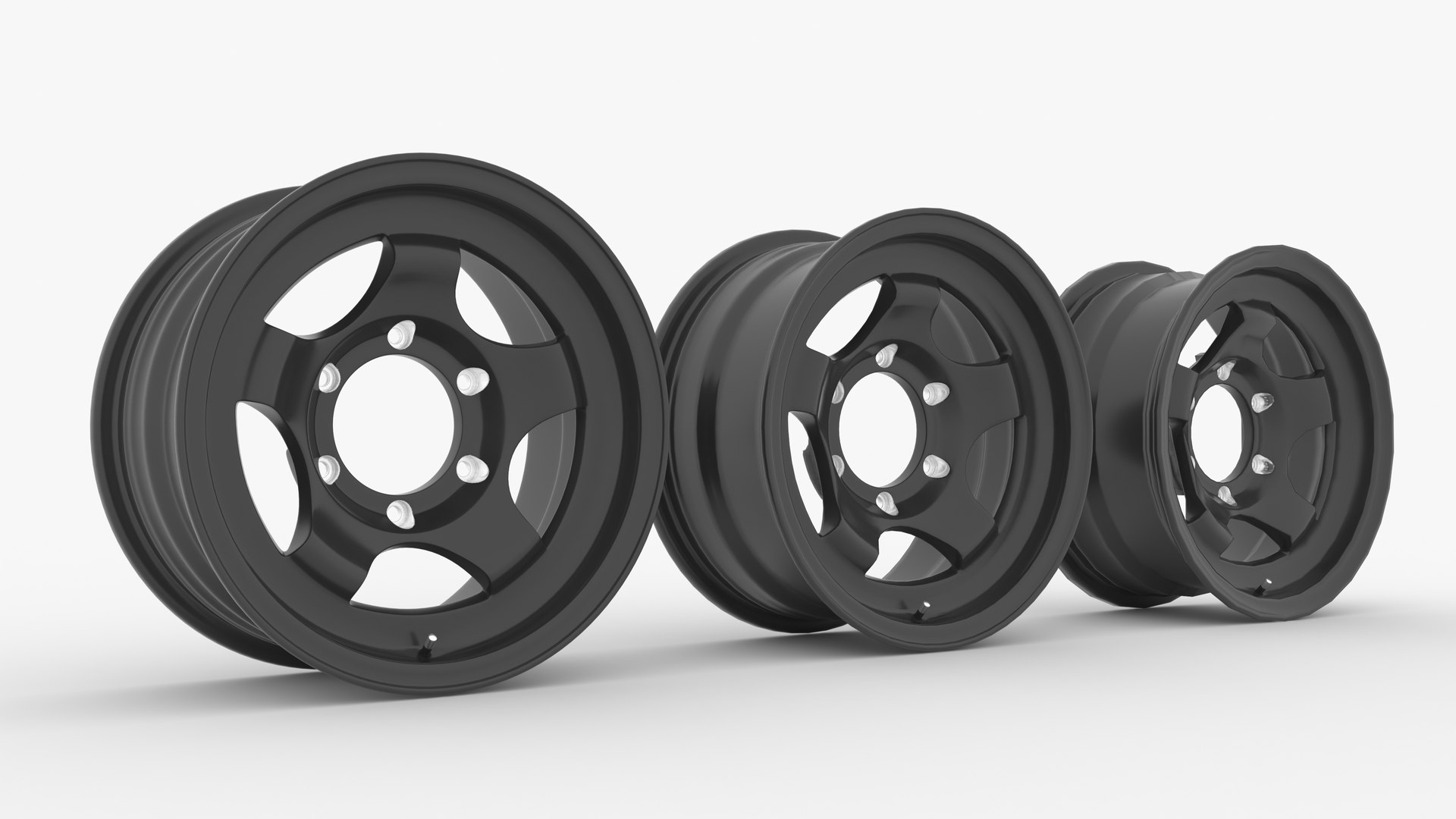 Offroad Rim 3D Model - TurboSquid 1913855