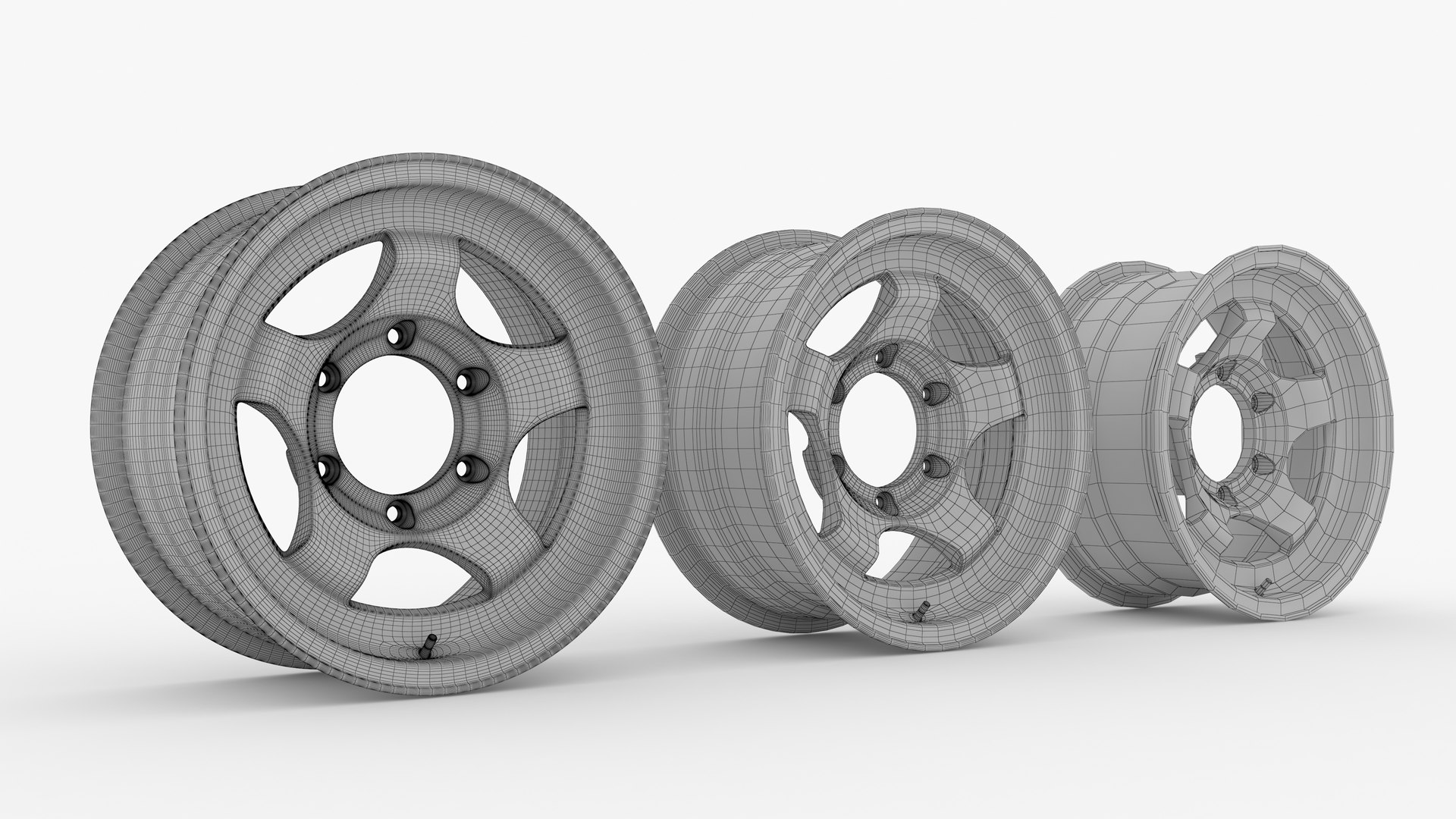 Offroad Rim 3D Model - TurboSquid 1913855