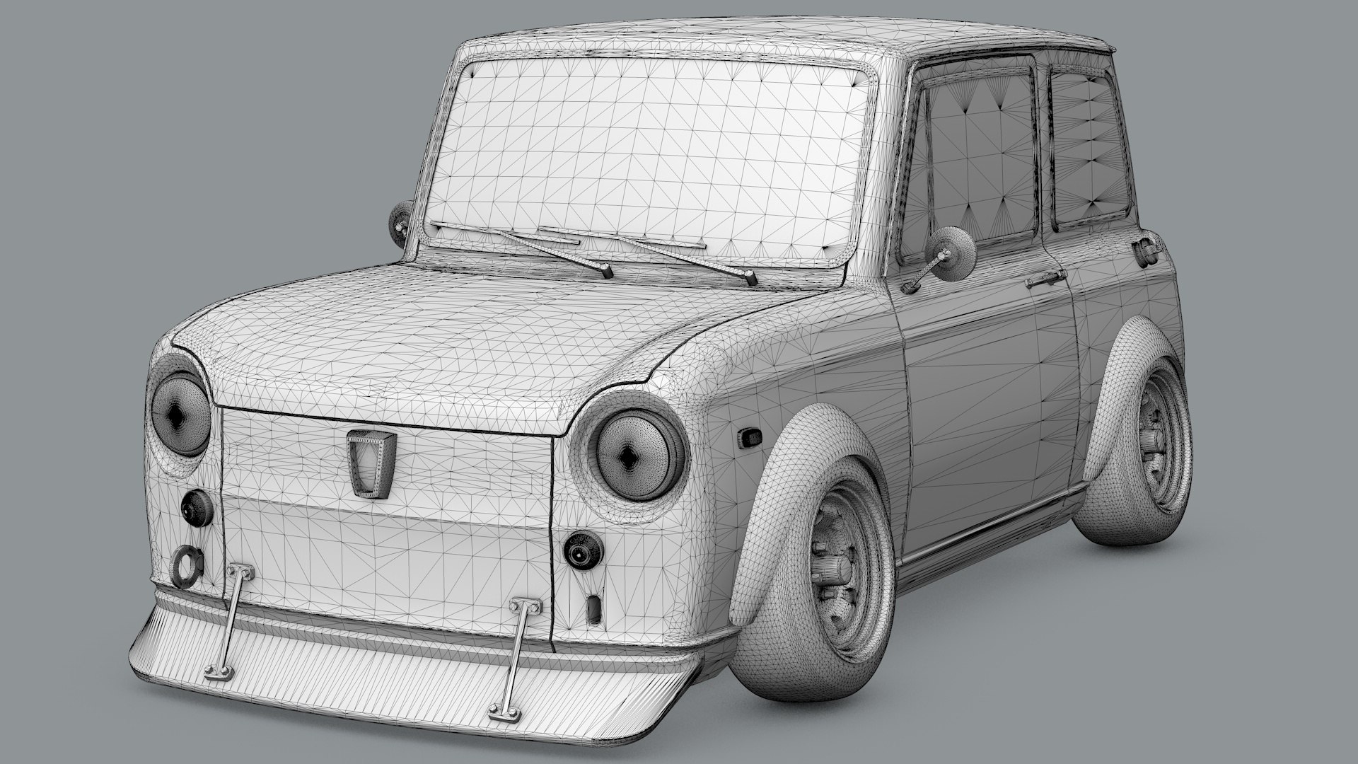 3D Slammed Car Model - TurboSquid 2170663