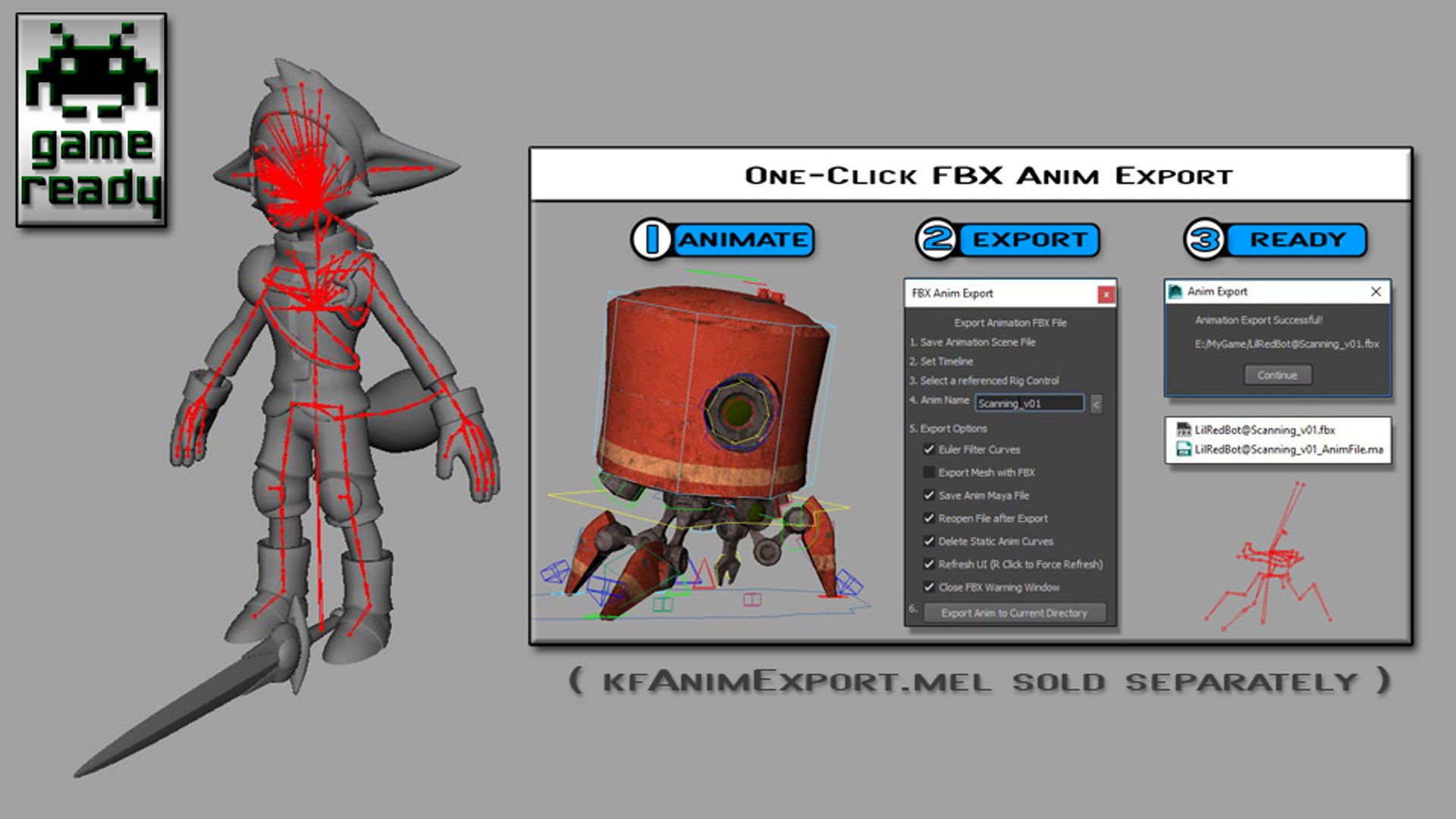 3D Rig Animation - TurboSquid 1339323