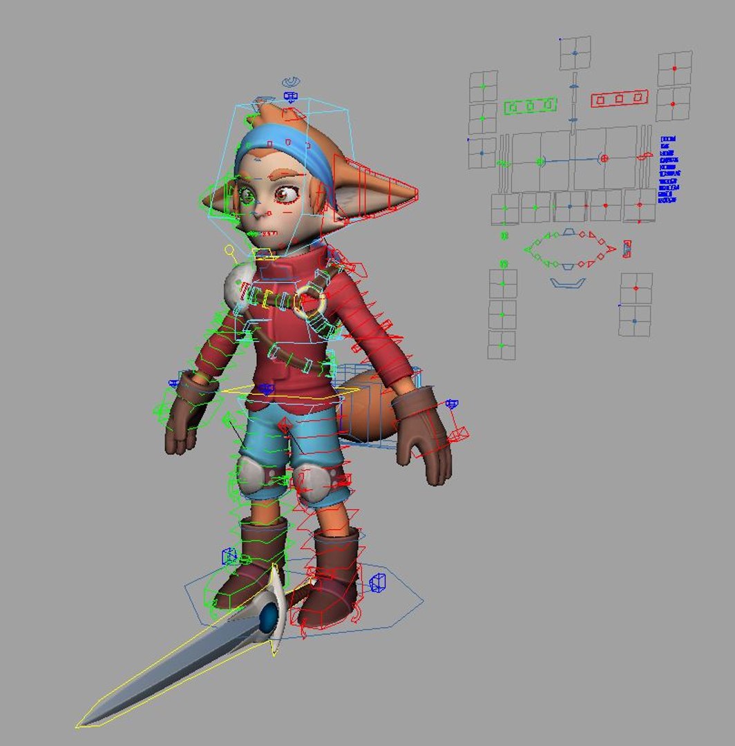 3D Rig Animation - TurboSquid 1339323