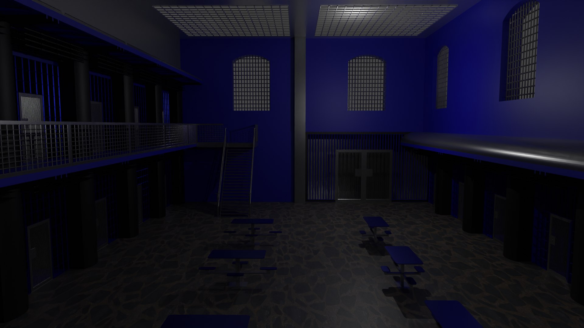 3D Prison Interior - TurboSquid 2157360