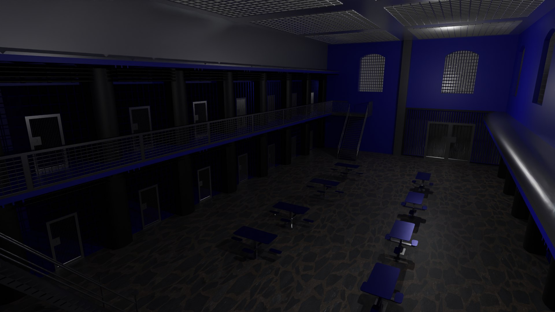 3D Prison Interior - TurboSquid 2157360
