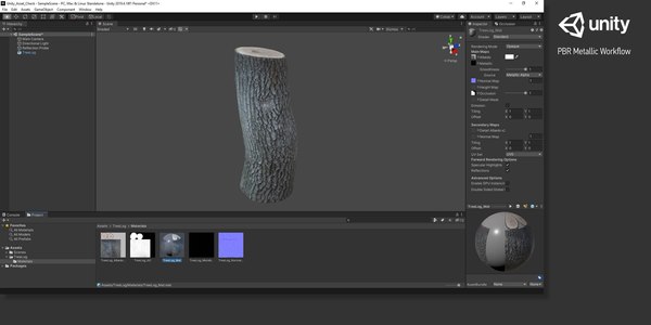 3D model Tree Log PBR Scan Retopo - TurboSquid 1837564