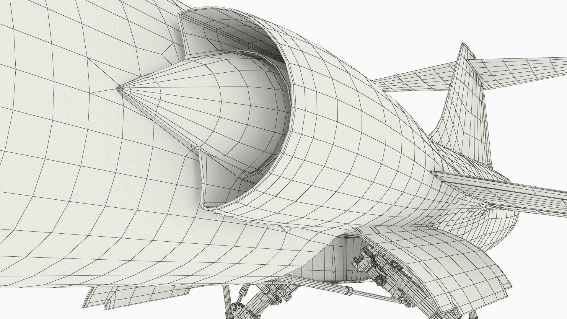 Lockheed F-104 Starfighter Aircraft Jet Simplified 3D - TurboSquid 2487119