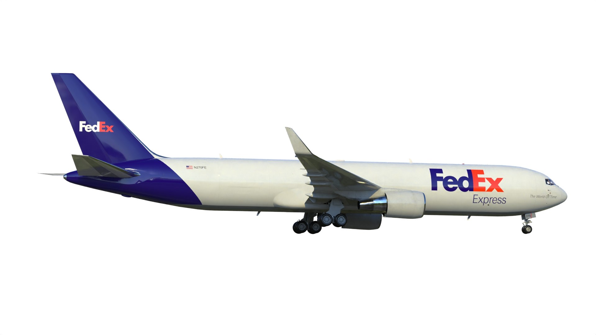 Boeing 767 300 freighter 3D model - TurboSquid 2100014