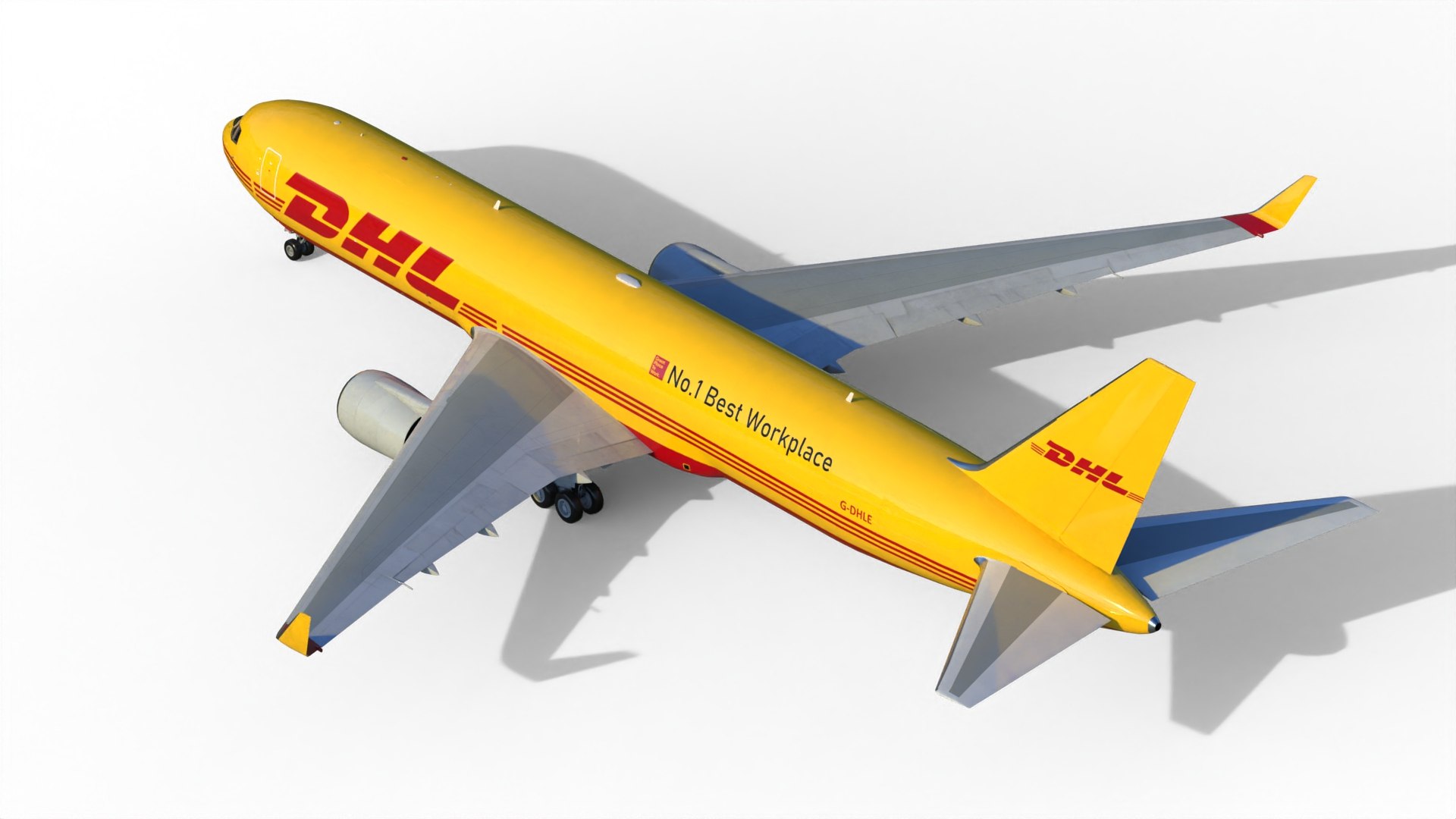 Boeing 767 300 freighter 3D model - TurboSquid 2100014