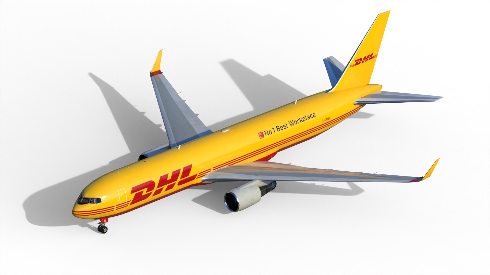 Boeing 767 300 freighter 3D model - TurboSquid 2100014
