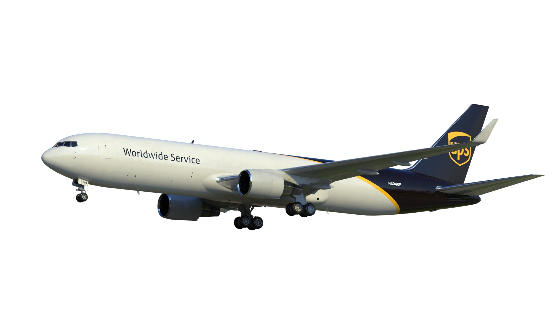 Boeing 767 300 freighter 3D model - TurboSquid 2100014
