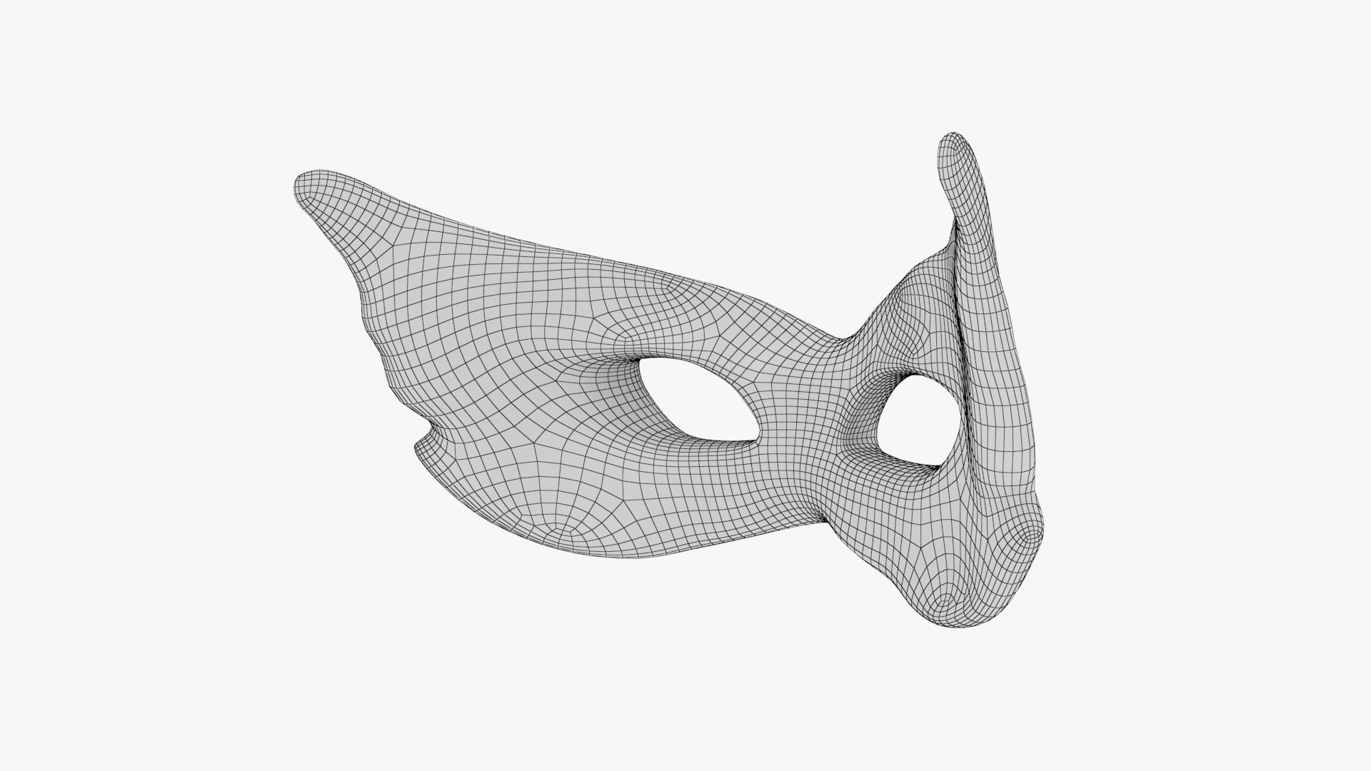 3D Winged Eye Mask - TurboSquid 2192932