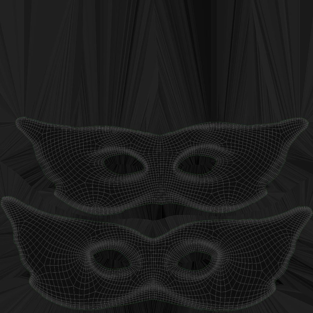 3D Winged Eye Mask - TurboSquid 2192932