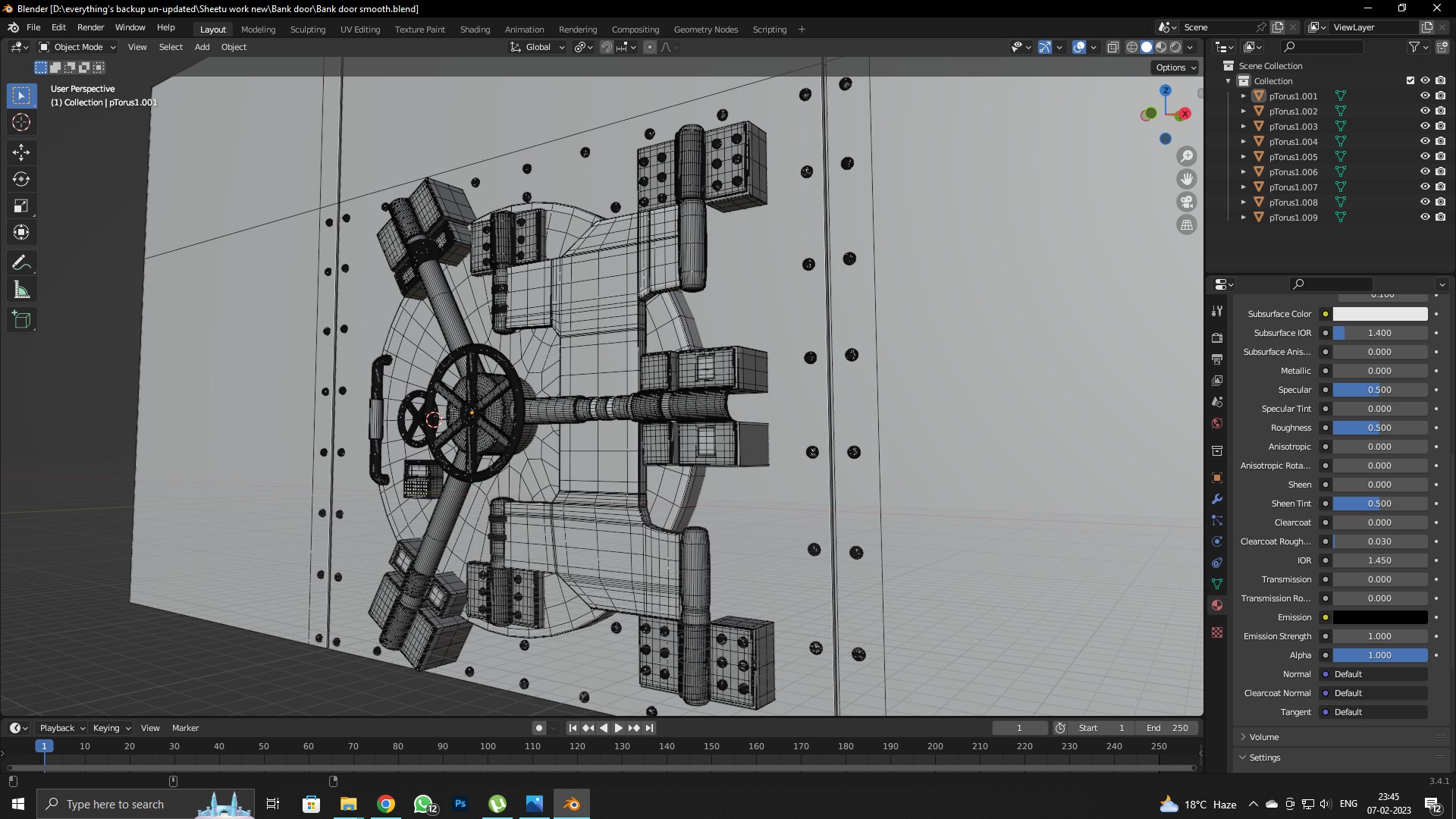 3D Vault Door - TurboSquid 2024771
