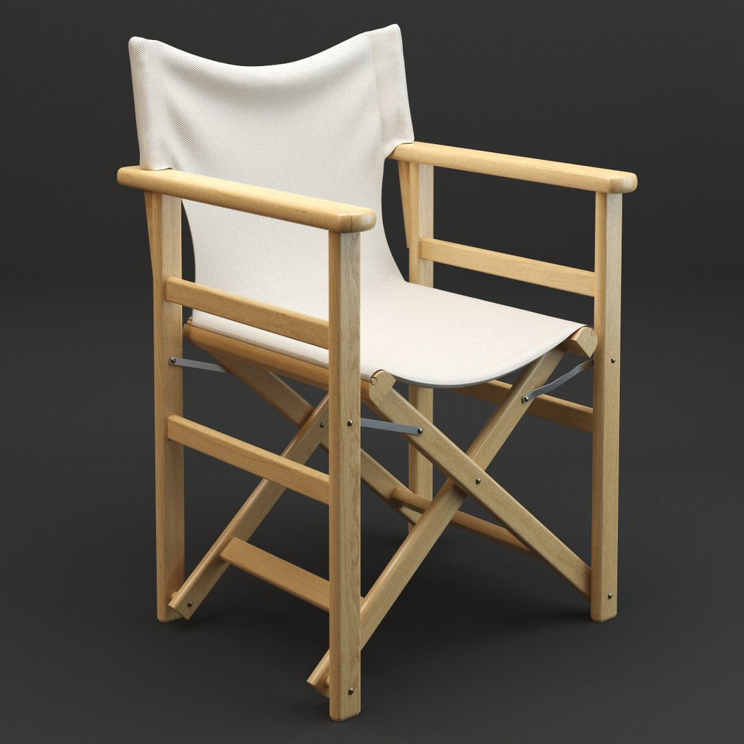 3D Model Movie Director Chair - TurboSquid 1235821