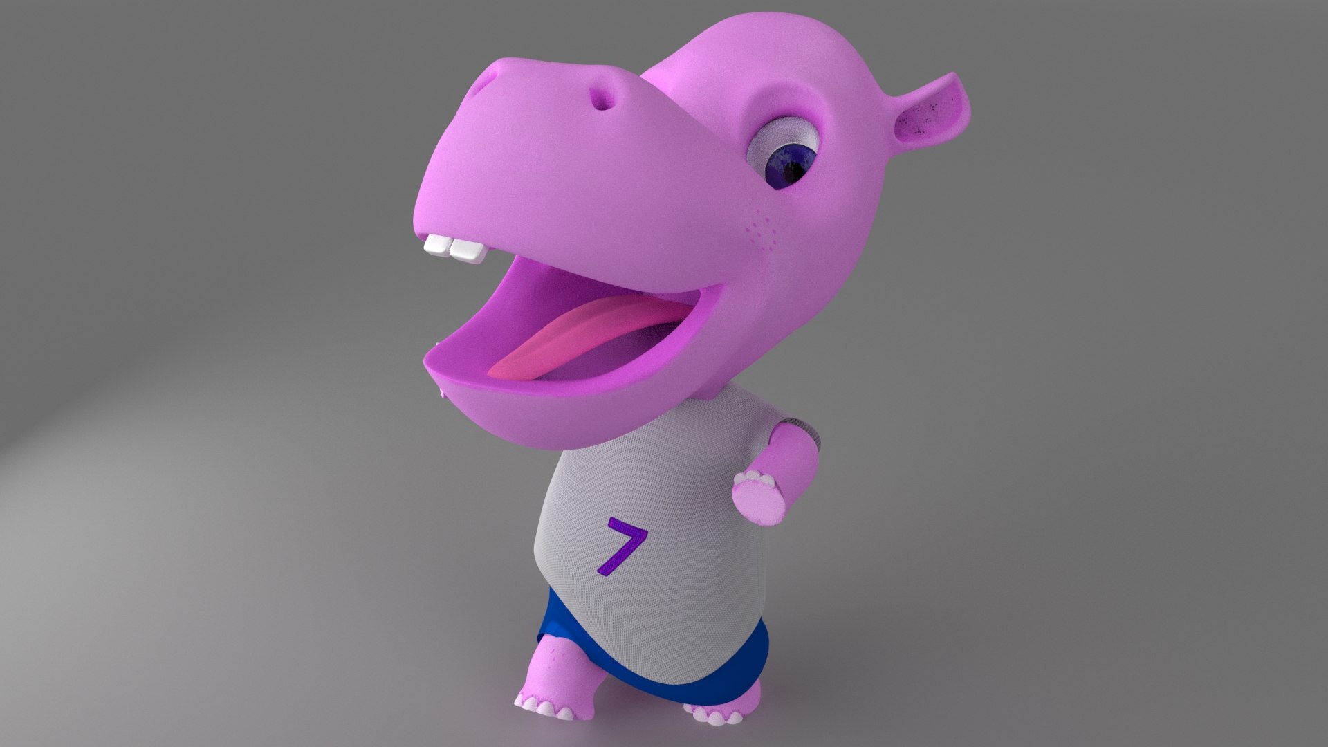 Hypothalamus Cartoon 3D Model - TurboSquid 2064261