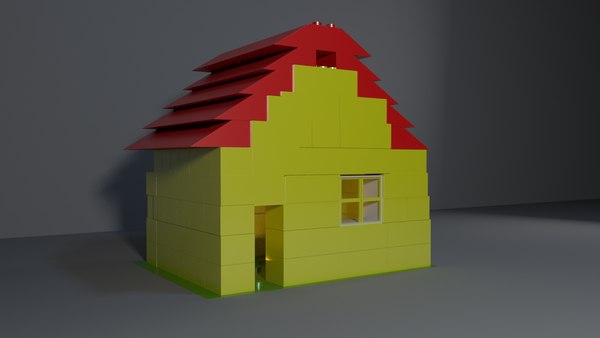 Free lego house 3D model - TurboSquid 1246587