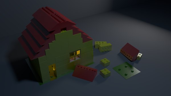 Free lego house 3D model - TurboSquid 1246587