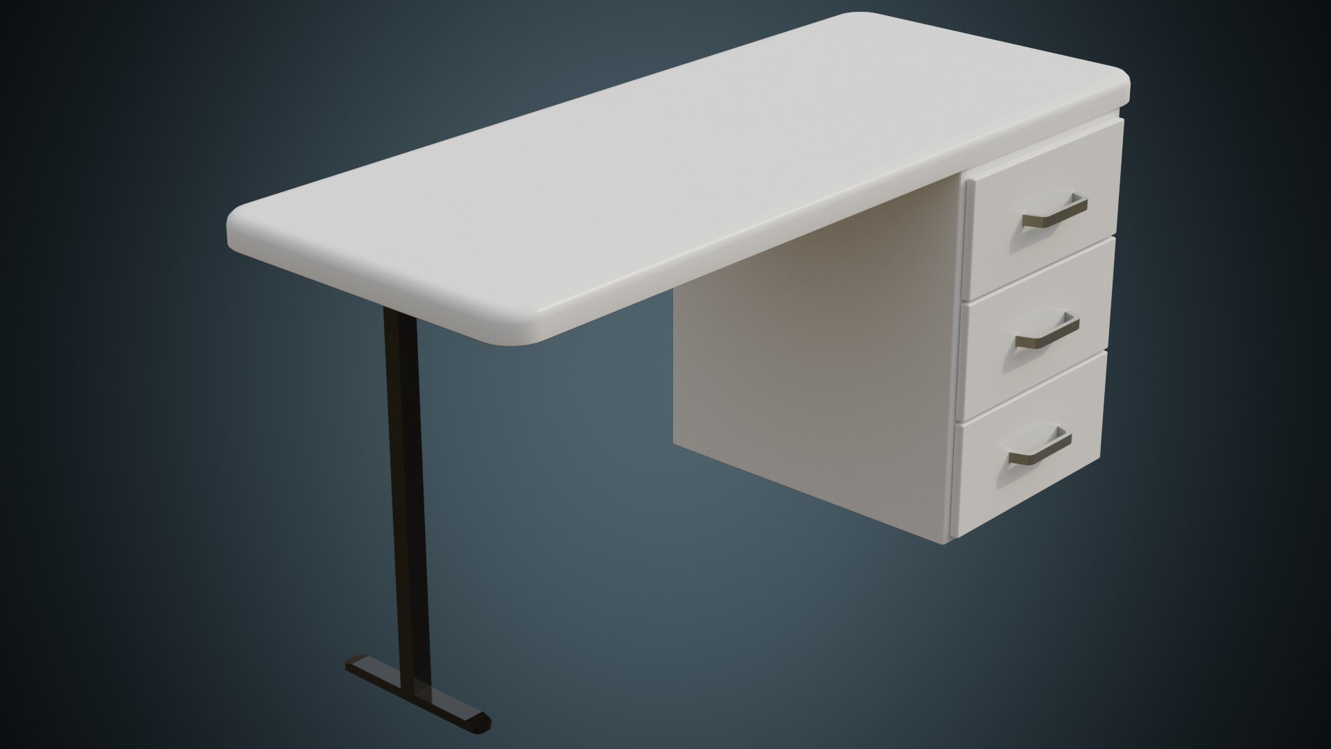 Desk 2A 3D - TurboSquid 2137020