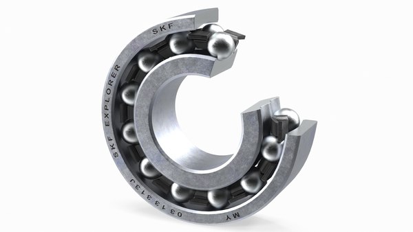 3D roller bearings cut model - TurboSquid 1484049