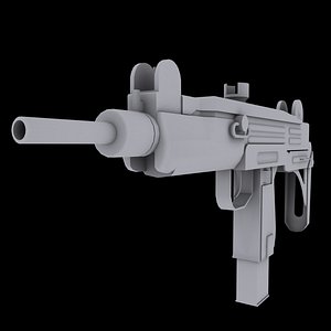 Free 3D Uzi Models - Available For Download On TurboSquid
