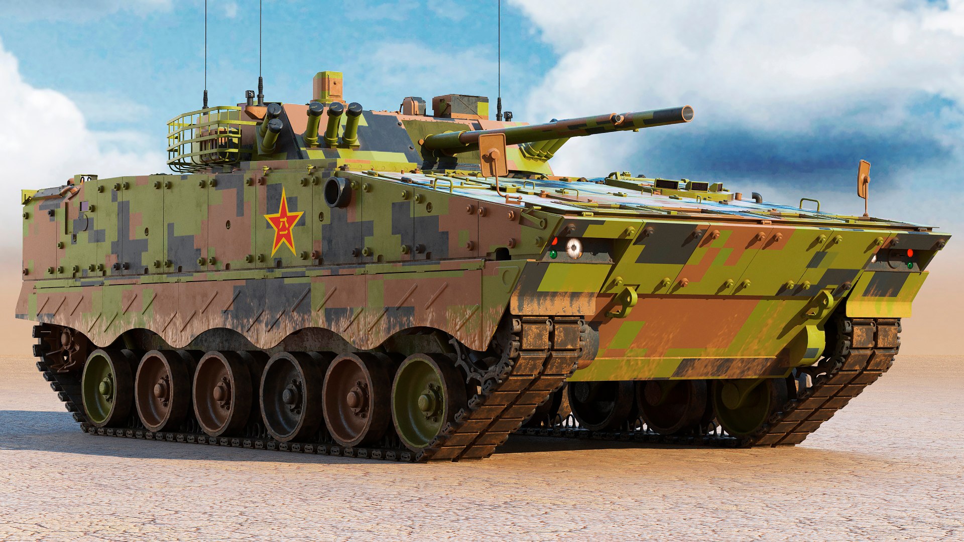 3D Zbd 04 Chinese - TurboSquid 1679024