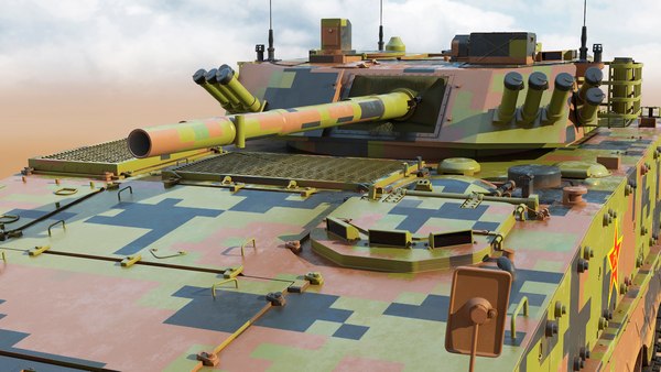 Type 04 IFV ZBD 중국 전차 3D 모델 - TurboSquid 1679024