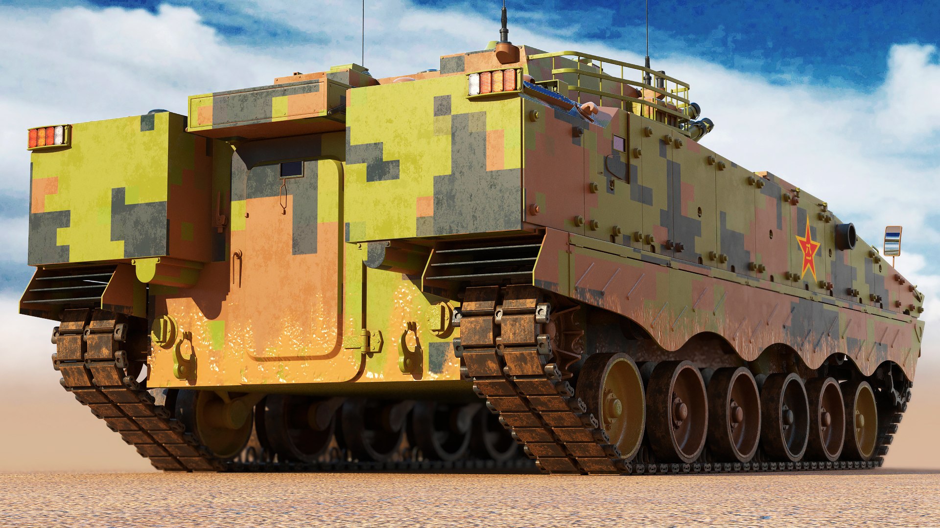 3D Zbd 04 Chinese - TurboSquid 1679024