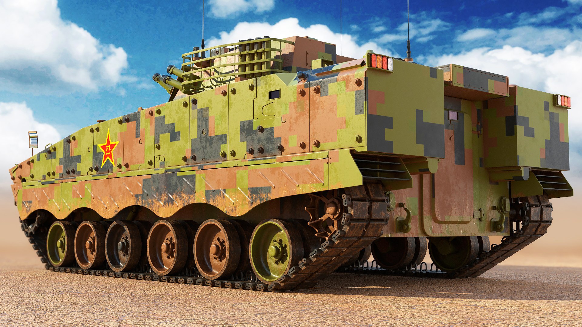 3D Zbd 04 Chinese - TurboSquid 1679024