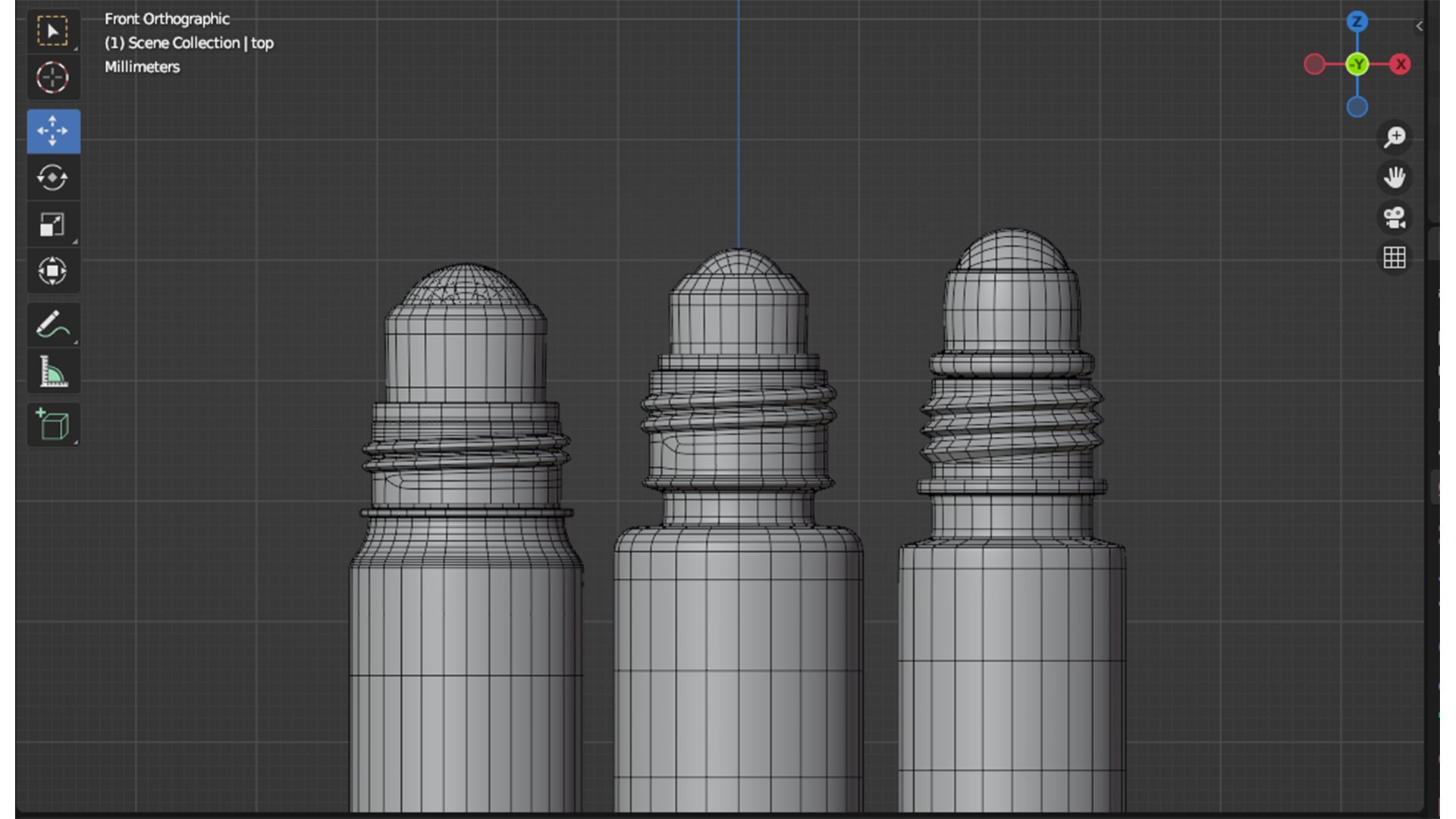 Roller Bottle 3D Model - TurboSquid 2096169