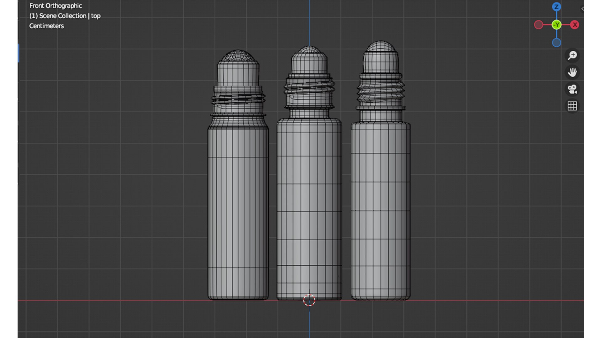 Roller Bottle 3D Model - TurboSquid 2096169
