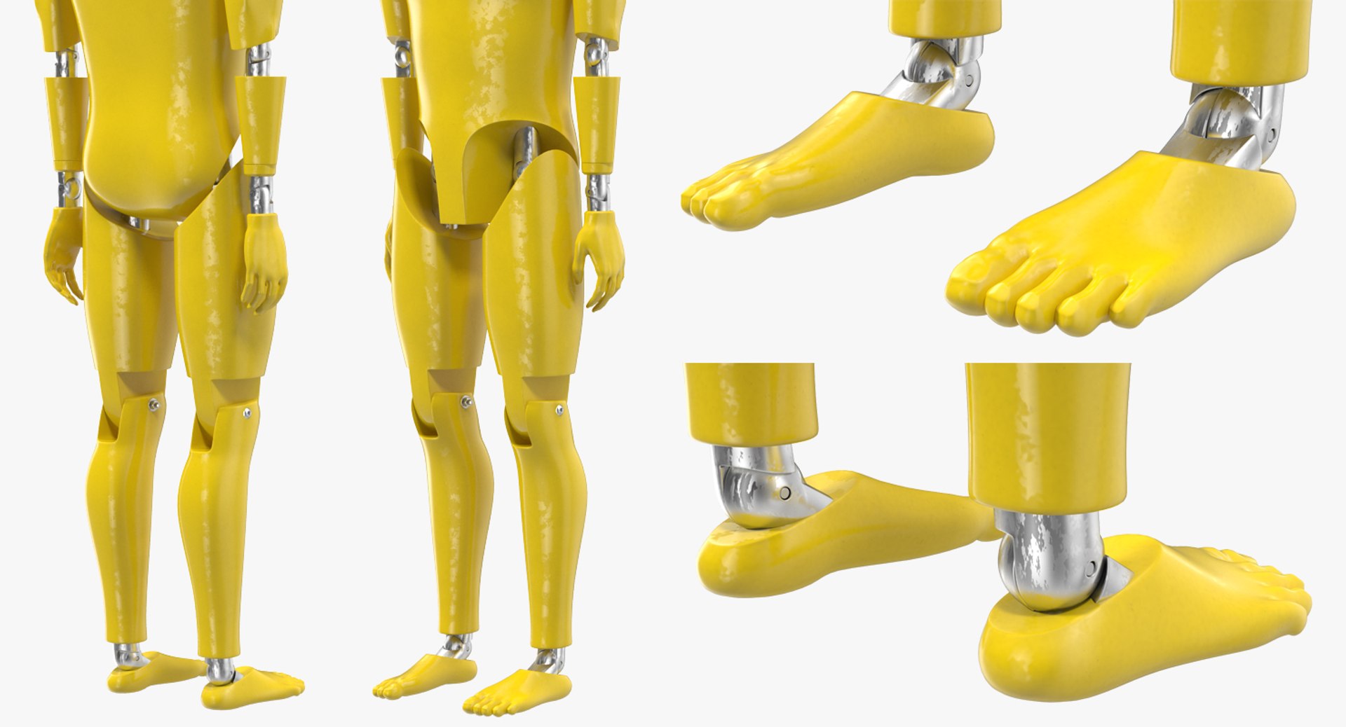 3D crash test dummy rigged model - TurboSquid 1379257