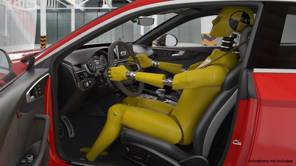 3D crash test dummy rigged model - TurboSquid 1379257