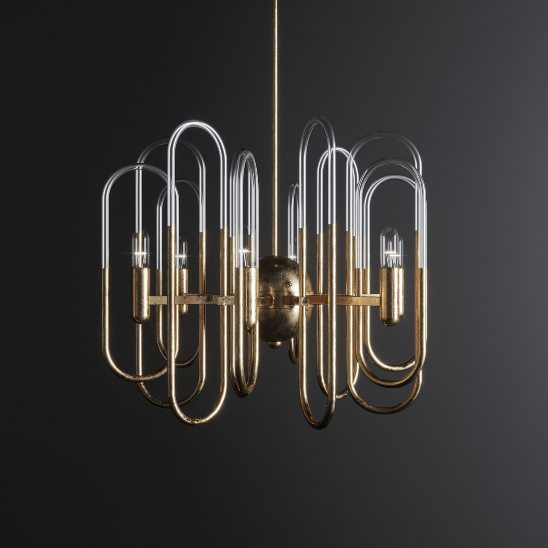 Design Chandelier Gaetano Sciolari 3D Model - TurboSquid 1229266