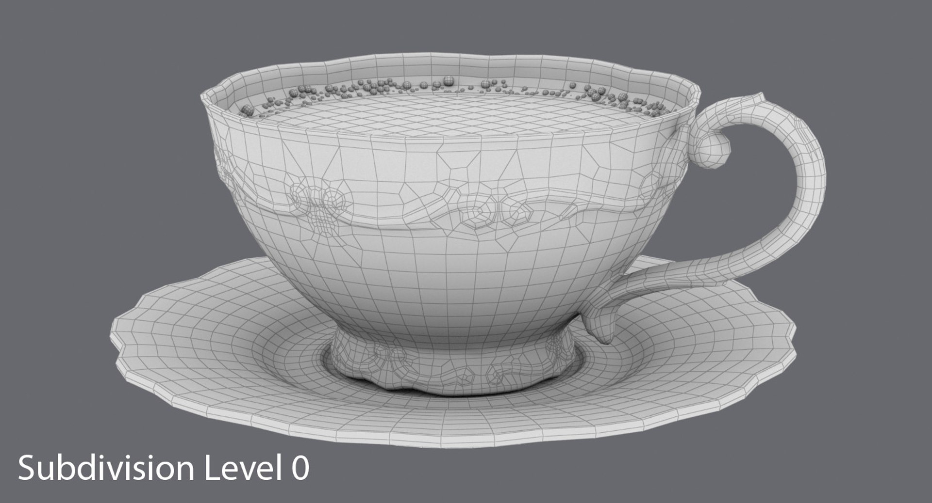 3d Model Coffee Cup 03