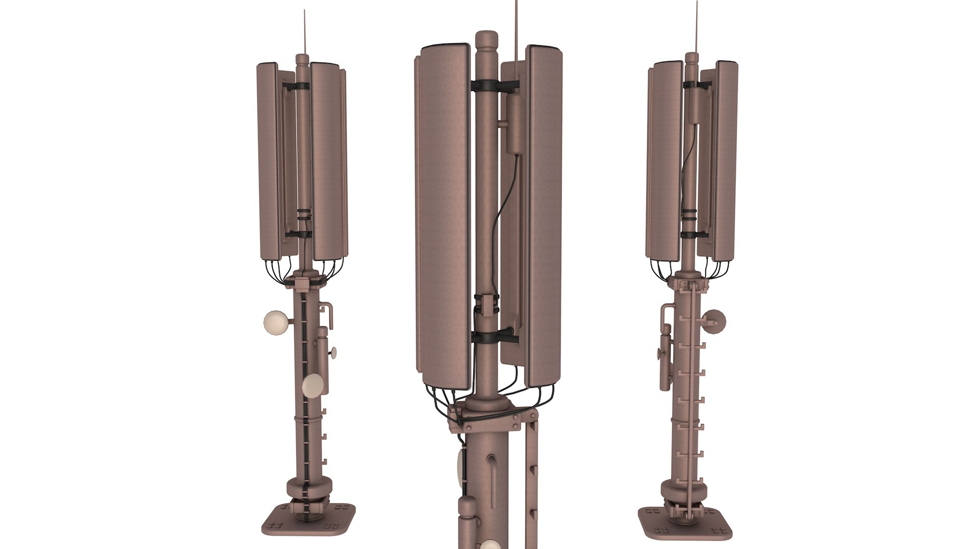 3D Model Cellular Towers Collection - TurboSquid 1971497