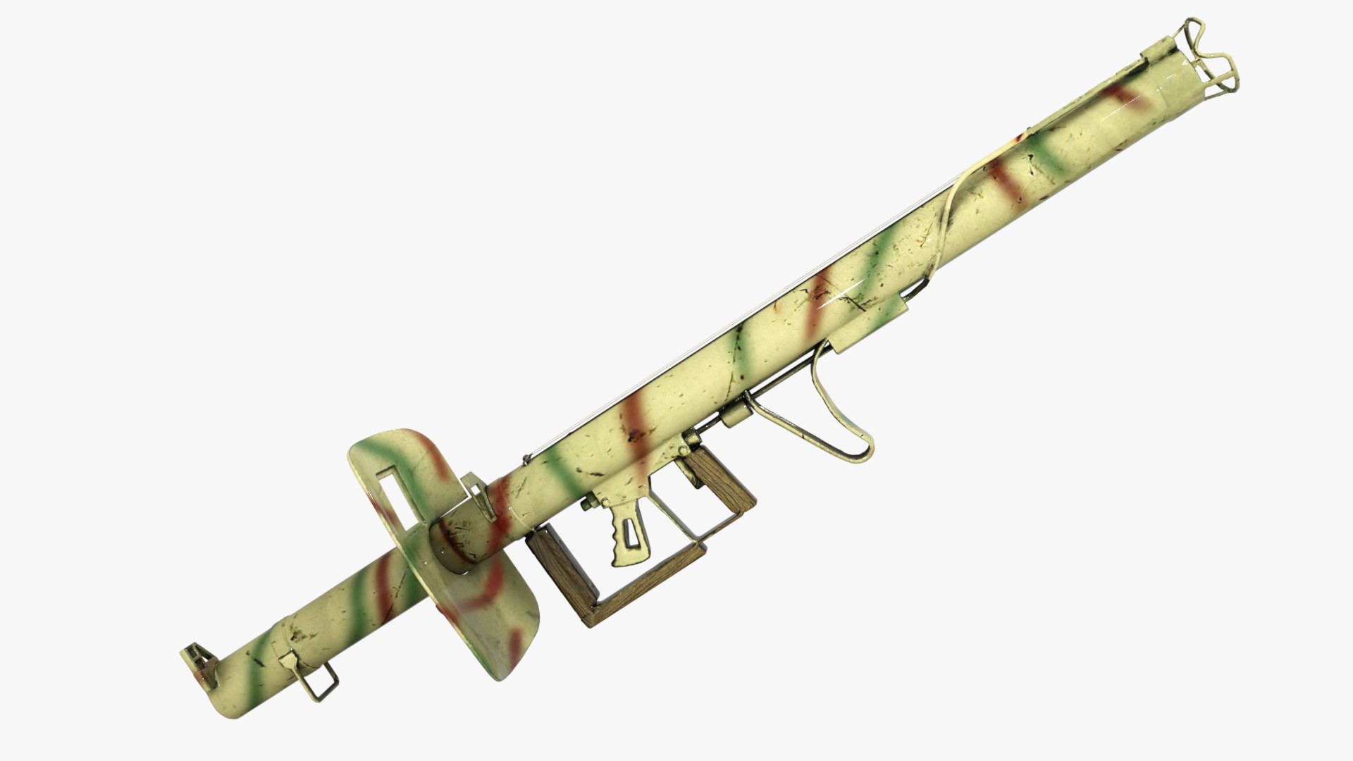 Panzerfaust WW2 Low-poly 3D Model Model - TurboSquid 2360259