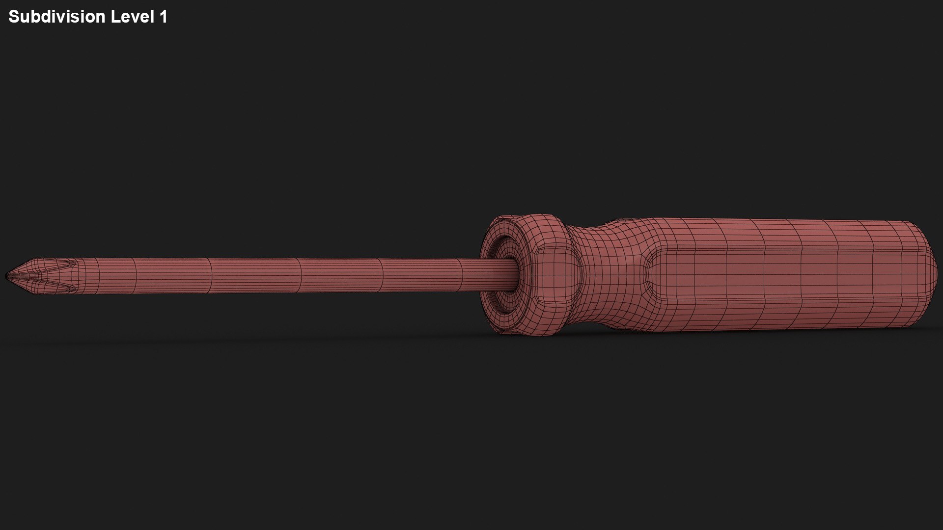 Phillips screwdriver screw 3D - TurboSquid 1609389