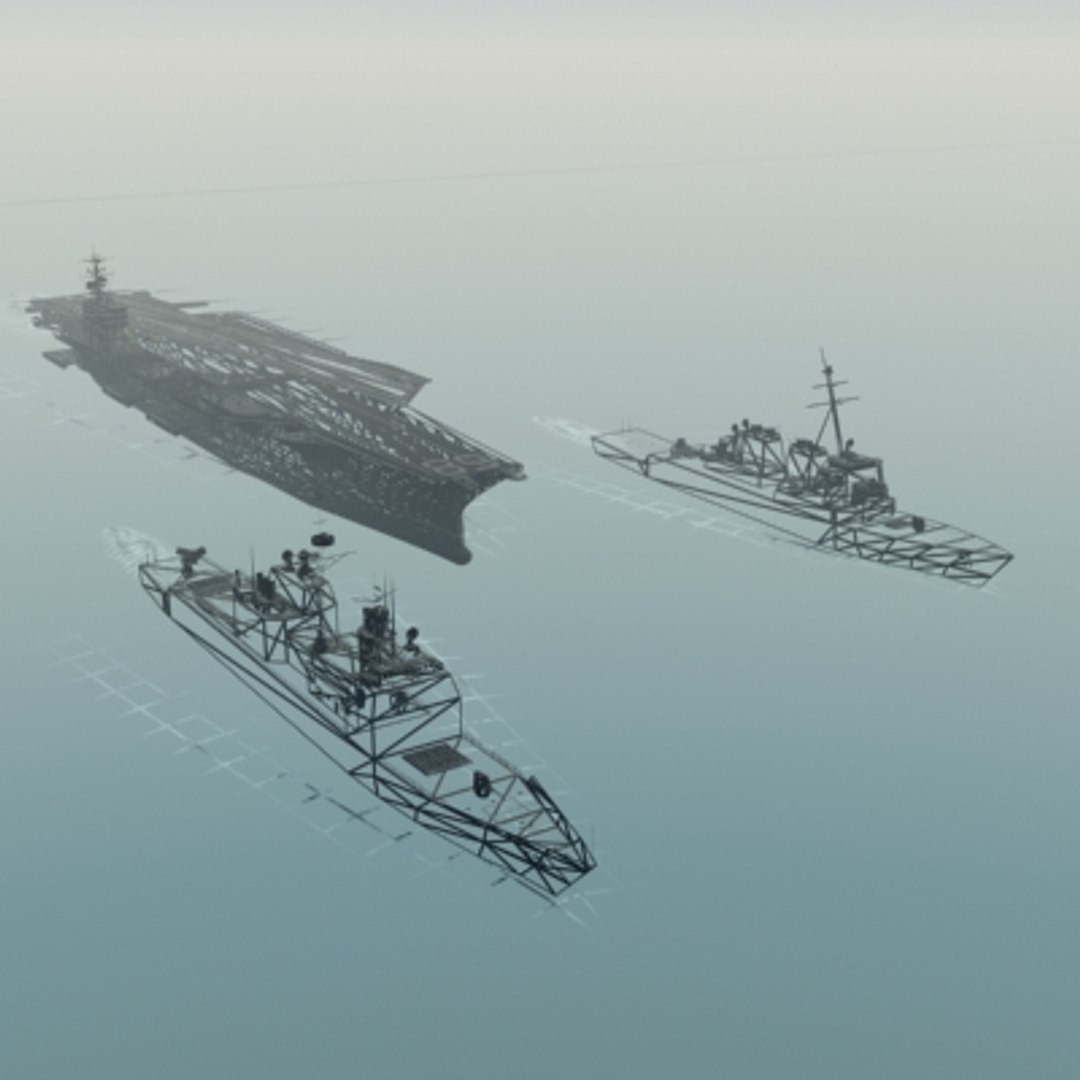 3d Model Navy Ships