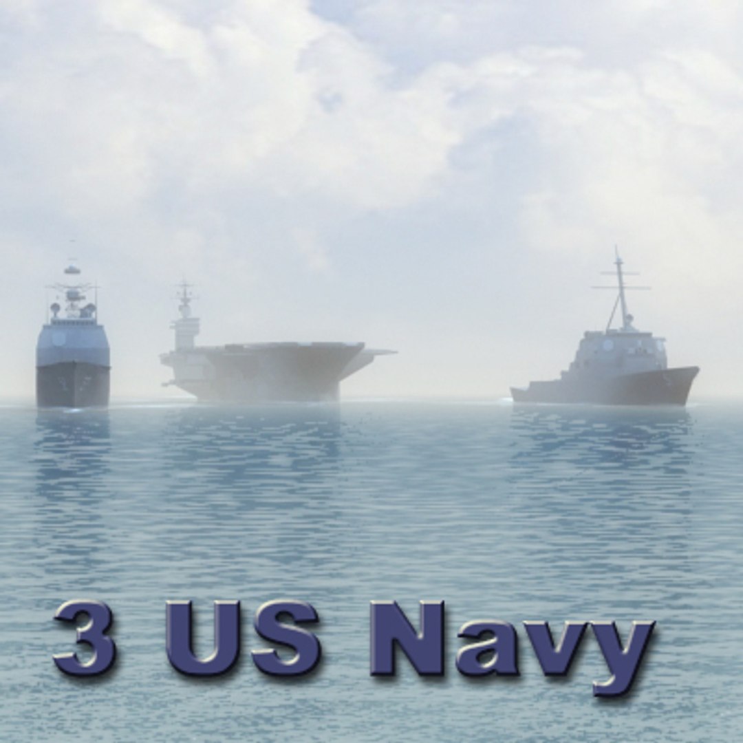 3d Model Navy Ships