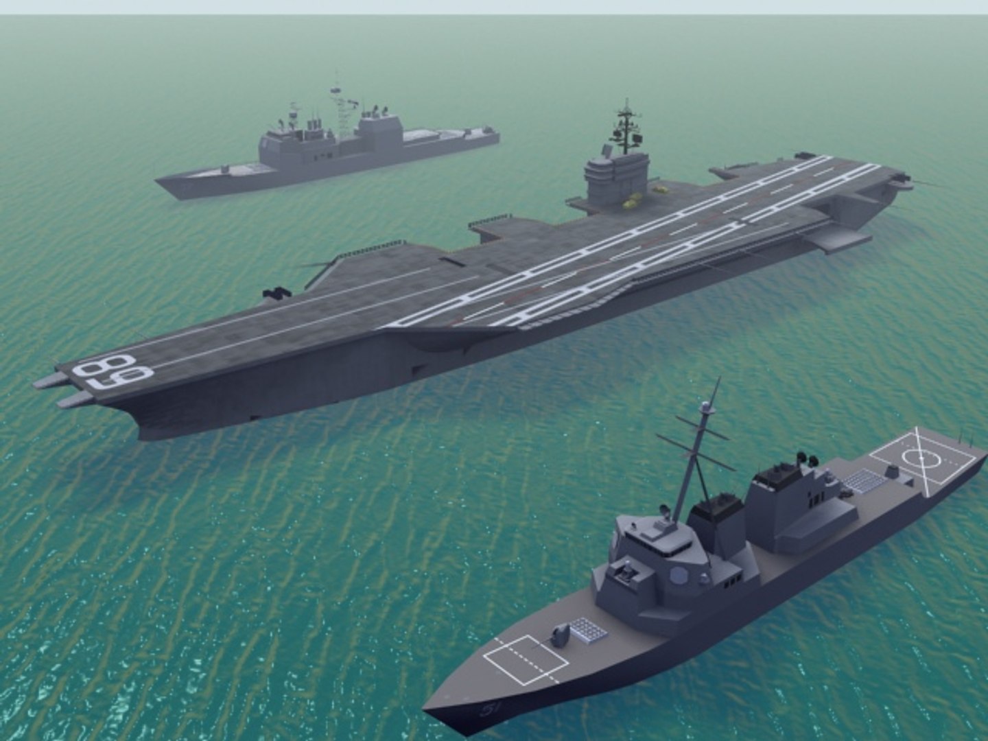 3d Model Navy Ships