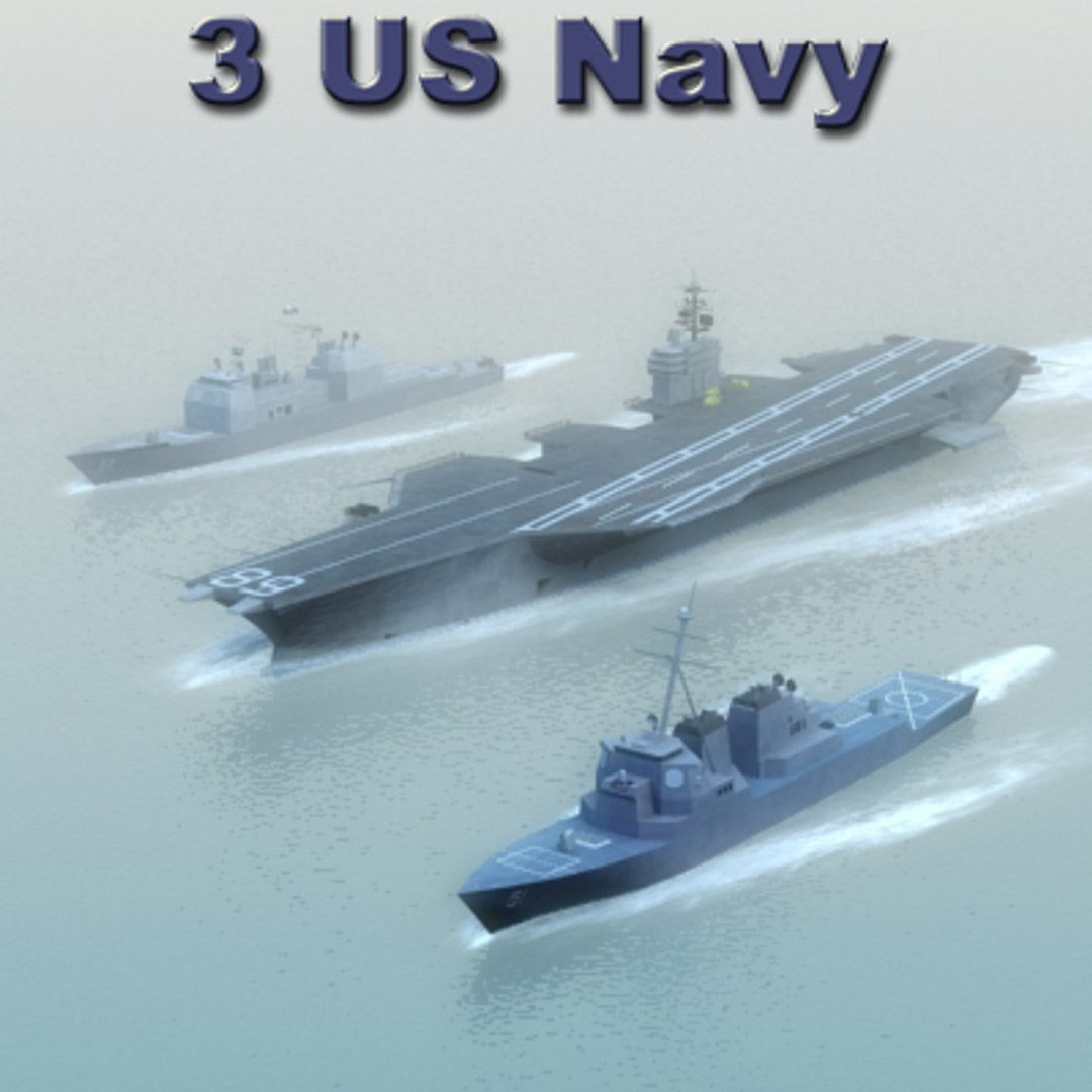 3d Model Navy Ships