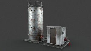 Water Tank 3D Models for Download | TurboSquid