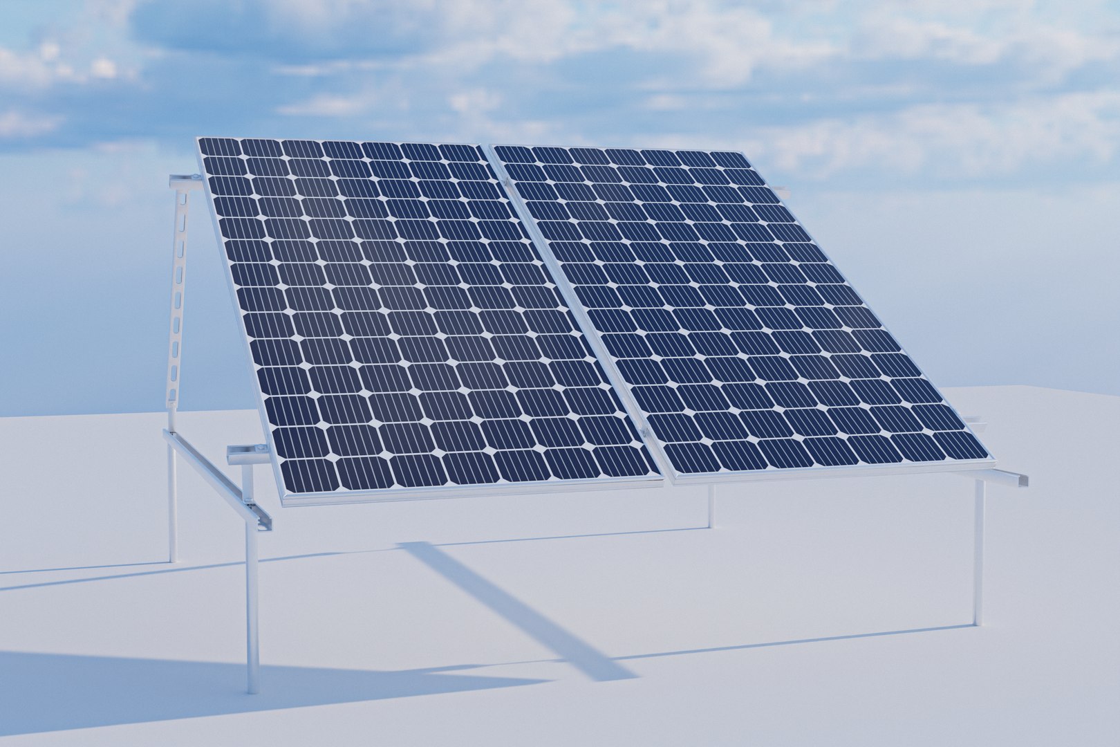 Sun Solar Panels 3D Model - TurboSquid 2314453
