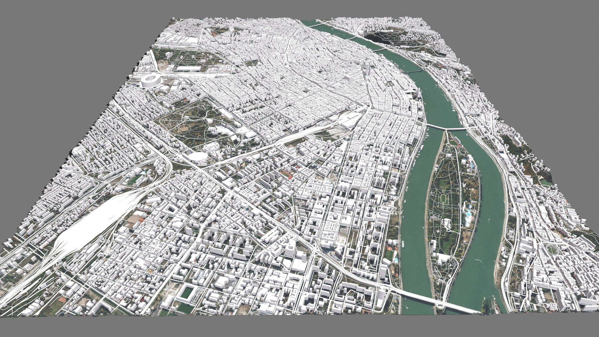 3D Model Cityscape Budapest Hungary - TurboSquid 1768381