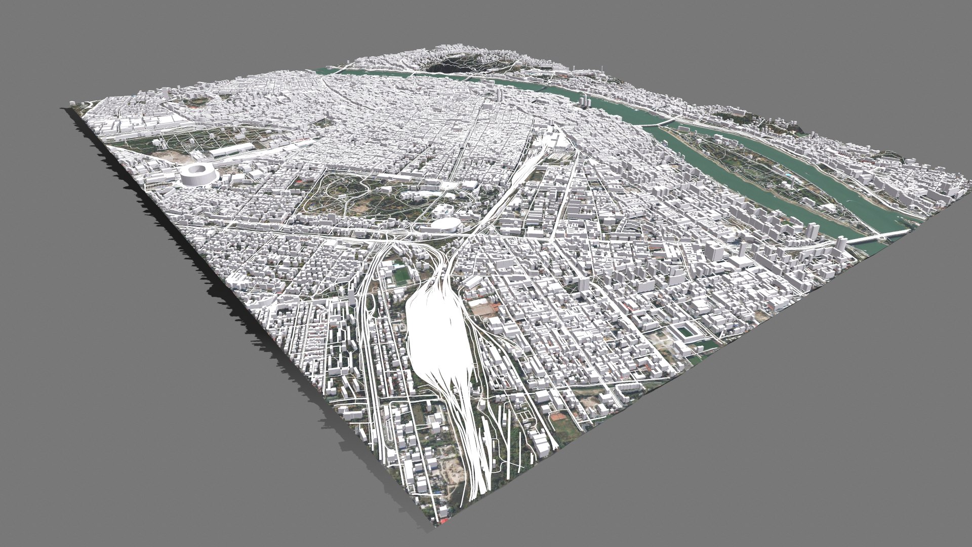 3D Model Cityscape Budapest Hungary - TurboSquid 1768381