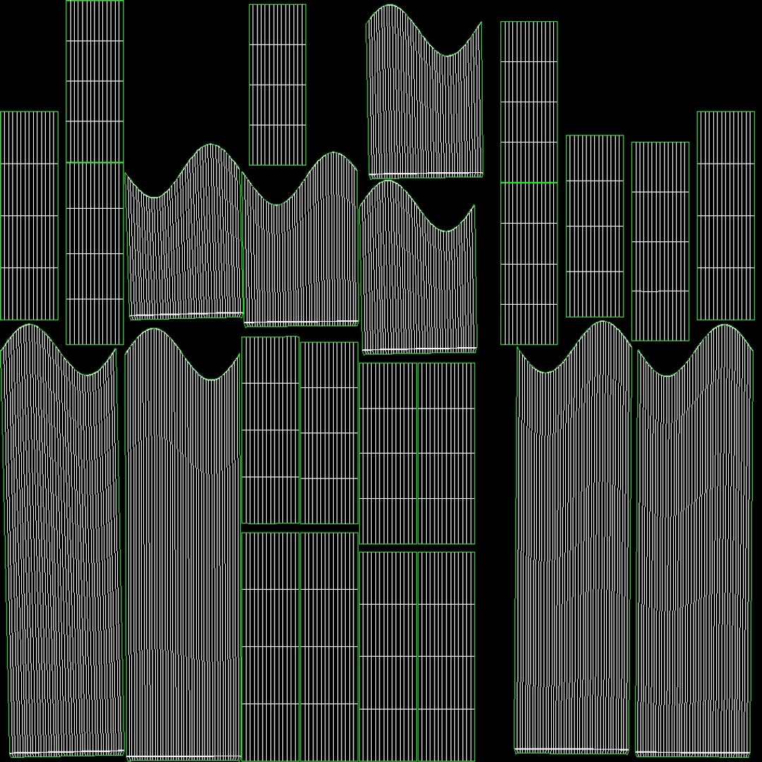 3D Square Truss Straight A 30D K2 model - TurboSquid 2041802