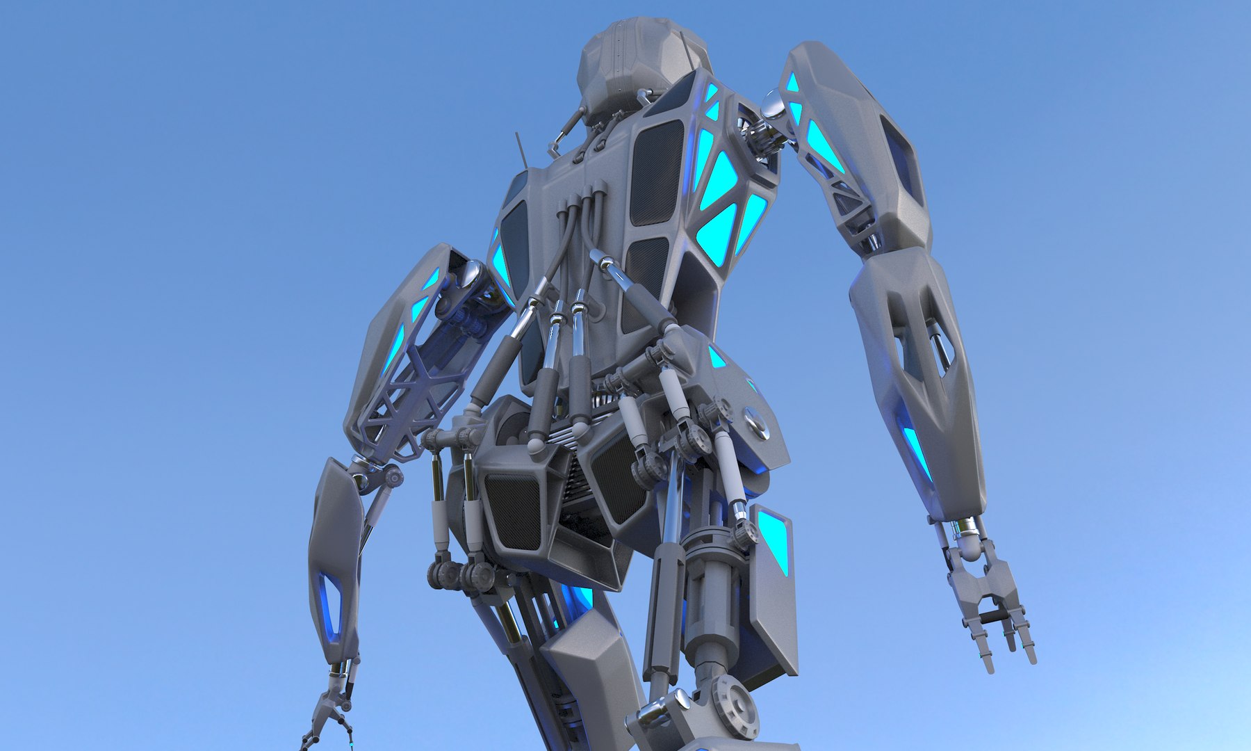 3D Robot Concept - TurboSquid 1753266